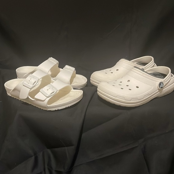 CROCS | Shoes | Girls Crocs And Birkenstocks Selling Together | Poshmark